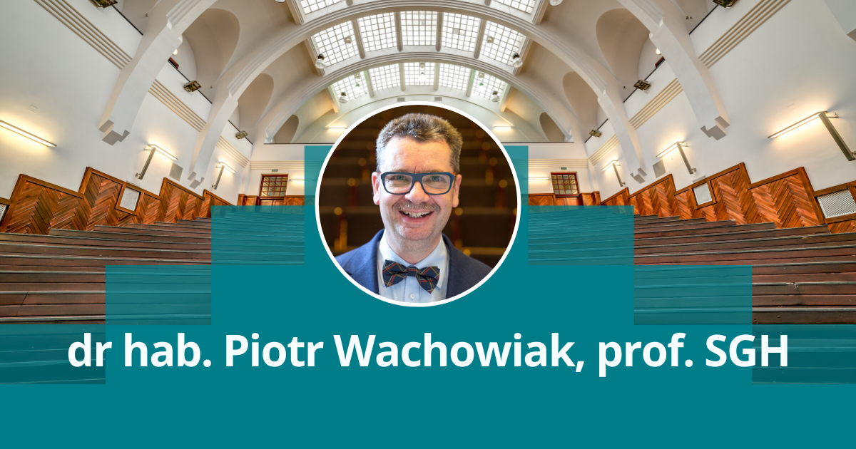 Prof. Piotr Wachowiak wiceprzewodniczącym KNOiZ PAN | Gazeta SGH