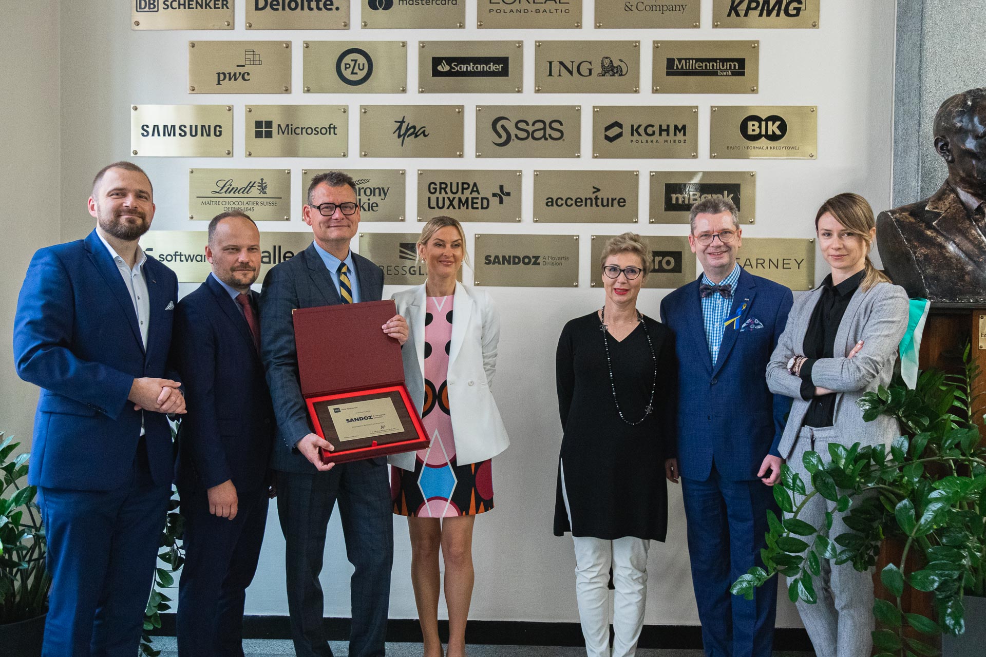 Firma Sandoz Polska w Klubie Partnerów SGH | Gazeta SGH