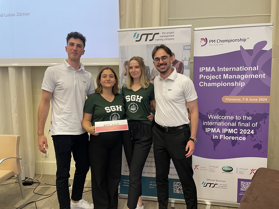 SGH team won the international IPMA competition | Gazeta SGH