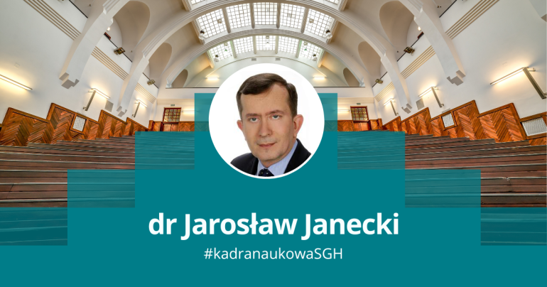 Dr Jarosław Janecki przewodniczącym TEP na kolejną kadencję | Gazeta SGH